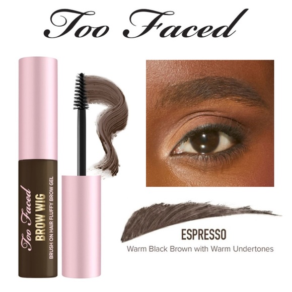 Too Faced | Makeup | New Too Faced Brow Wig Brushon Hair Fluffy Brow ...